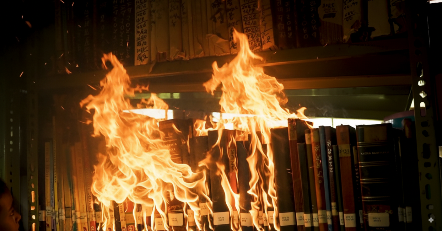 Supreme Court Case Files Burned in Arson Attack - The Himalayan News